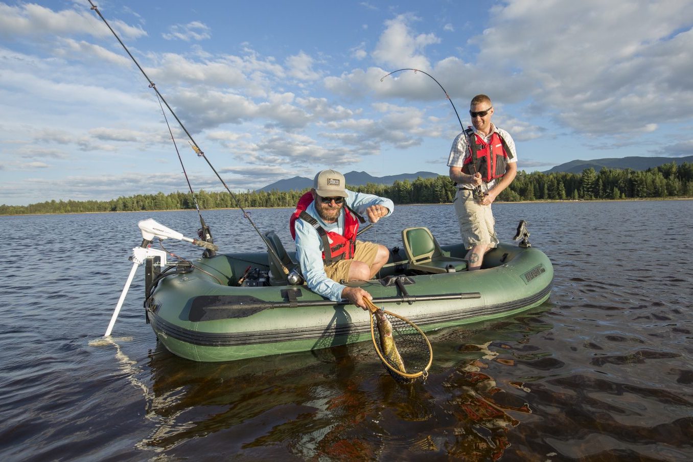 How to choose the right inflatable boat for spinning fishing – ZeBoats Blog